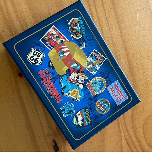 Disney | Art | Y2k Disneys California Adventures Postcard Set Of 2 ...